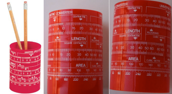 Metric Conversion Caddy. Liquidation Lot Of 1000 Units.